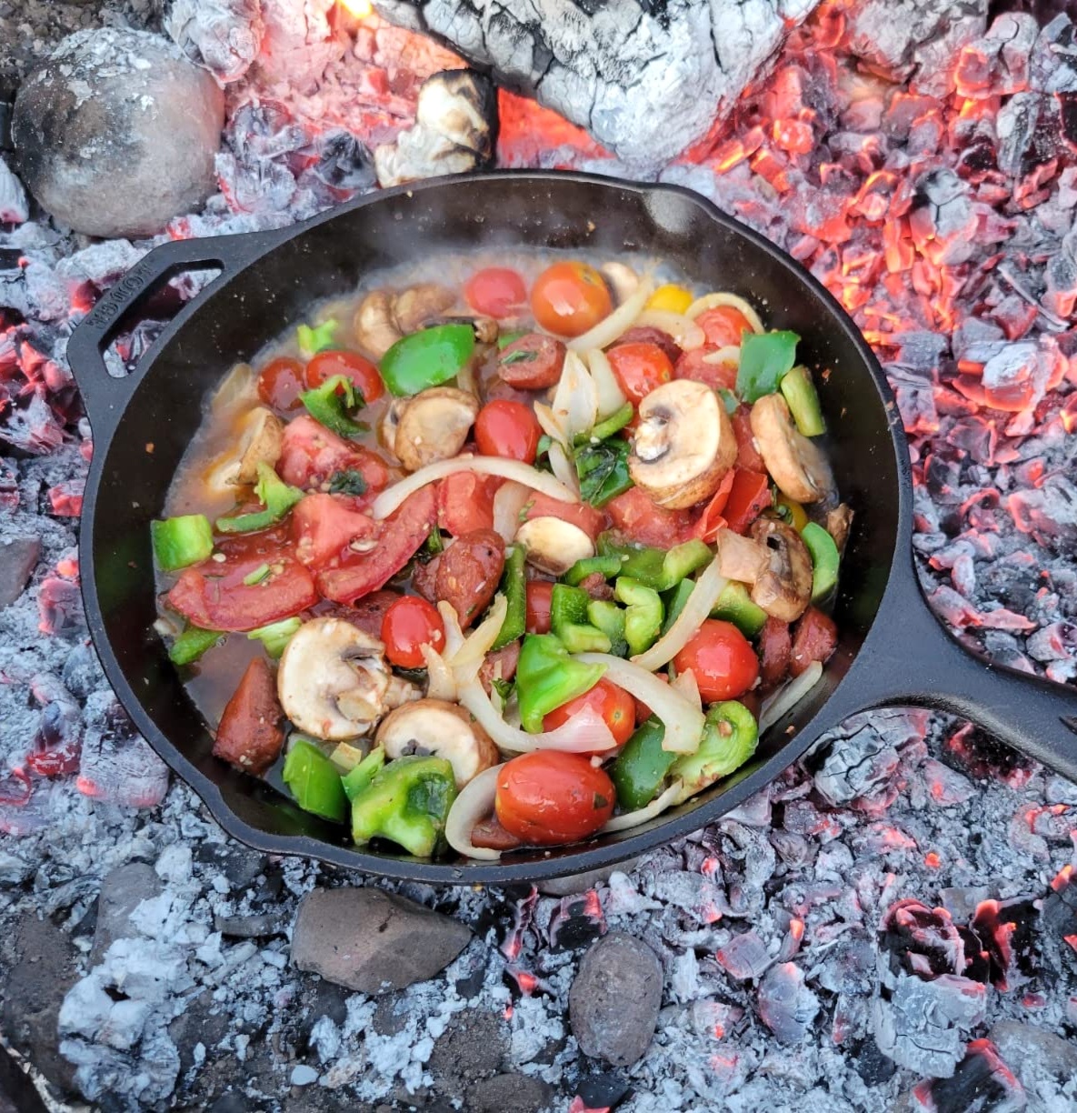 Lodge Cast Iron Pre-Seasoned Skillet with Signature Teardrop Handle ... Lodge Cast Iron Pre-Seasoned Skillet with Signature Teardrop Handle ...